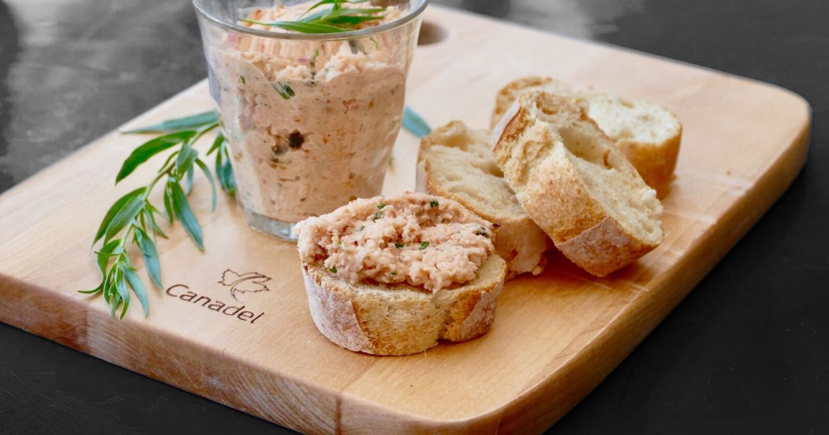 Rosé shrimp rillettes - Canadel's blog