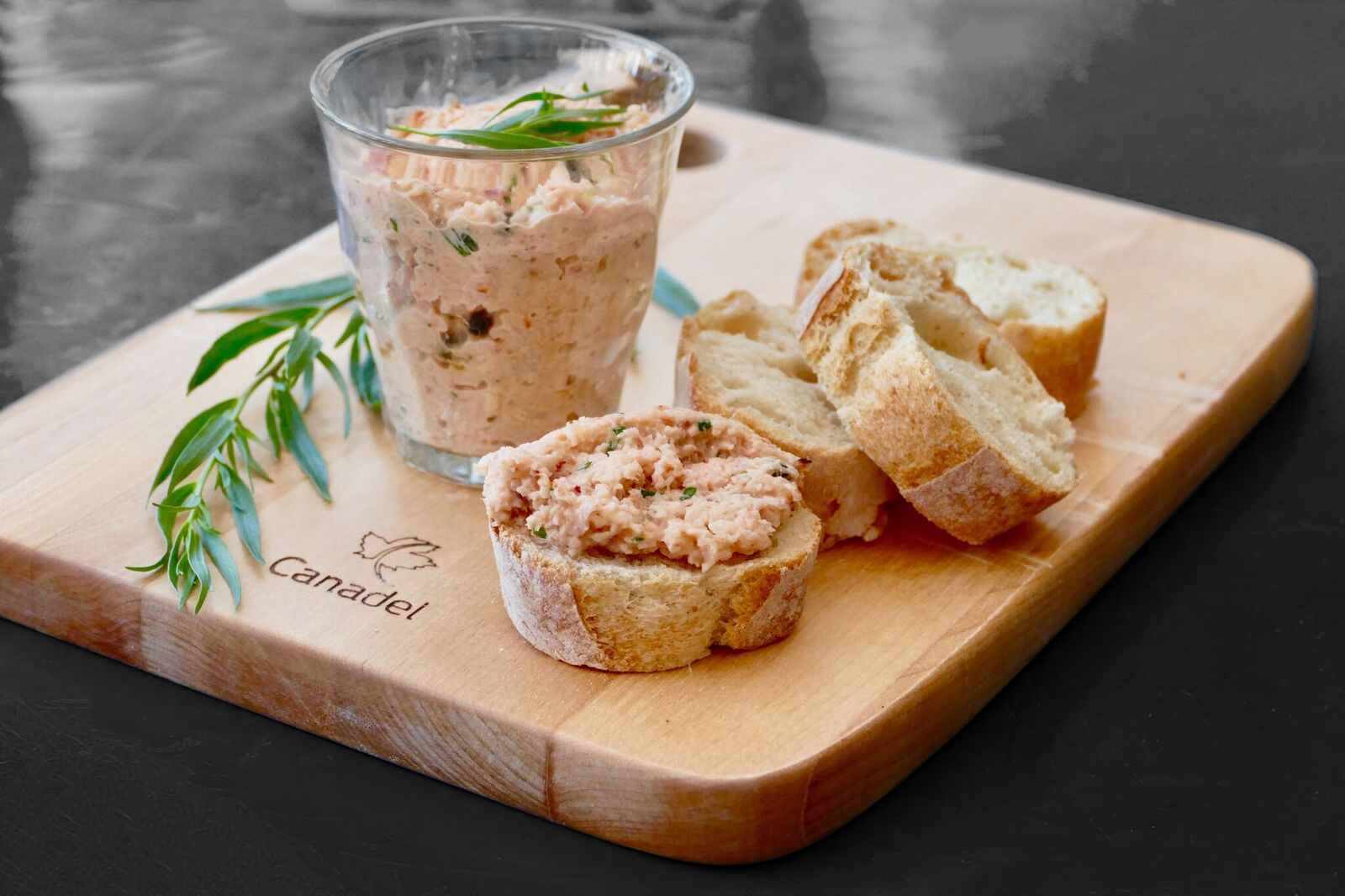 Rosé shrimp rillettes - Canadel's blog