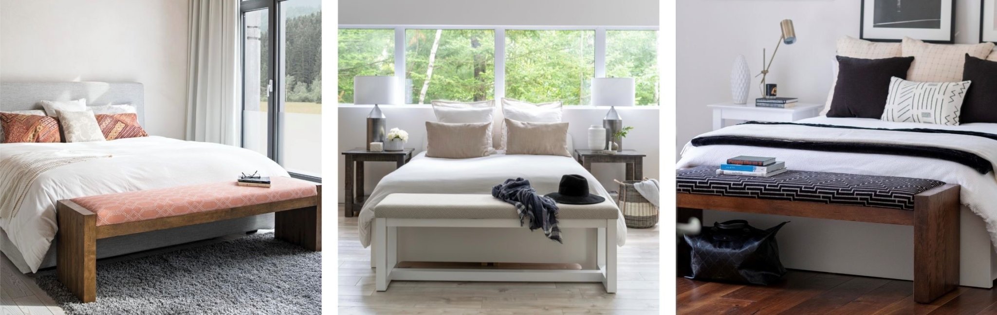 Six Ways to Include a Bench in your Decor - Canadel's blog