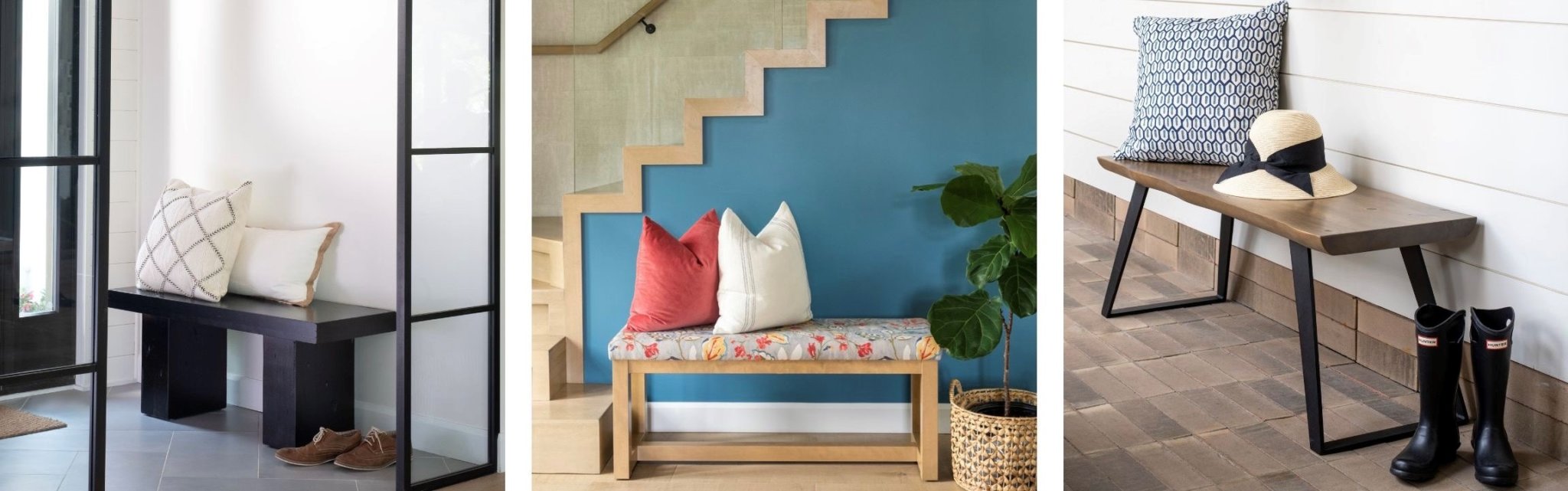 Six Ways to Include a Bench in your Decor - Canadel's blog