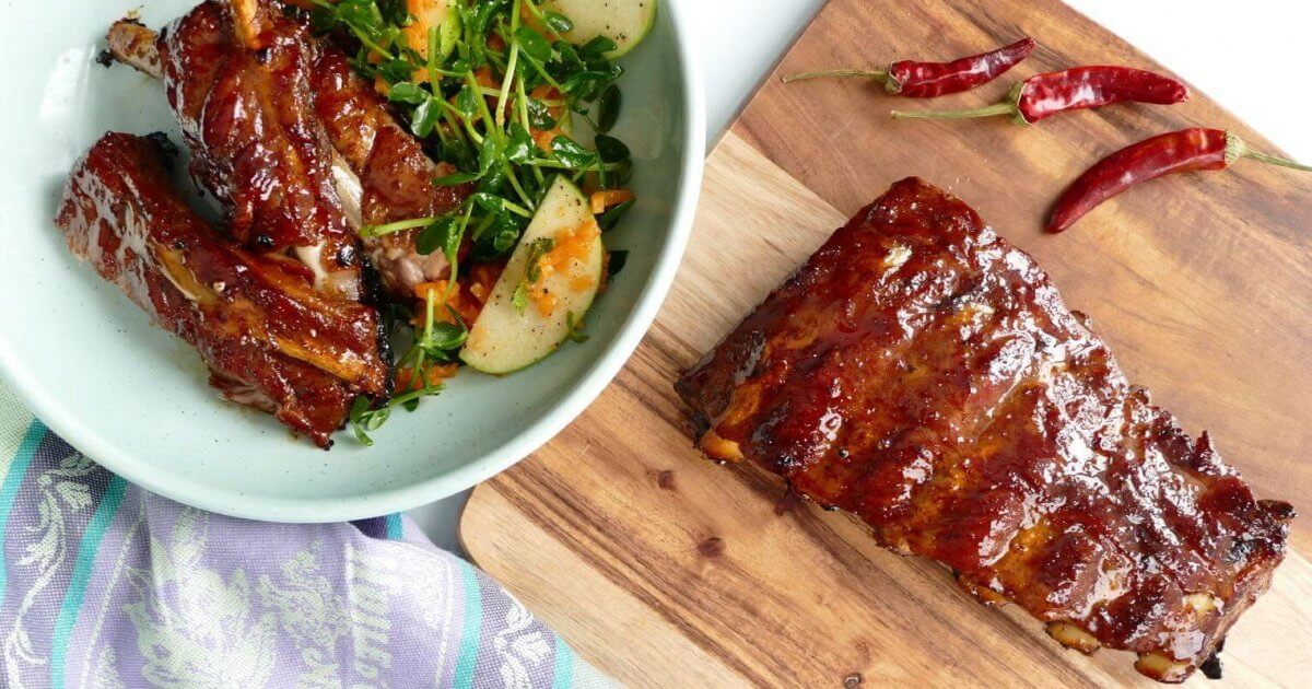 Maple, Rum and Sweet Spices Ribs