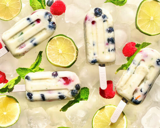 Creamy Mojito Popsicles for the Young and Old - Canadel's blog